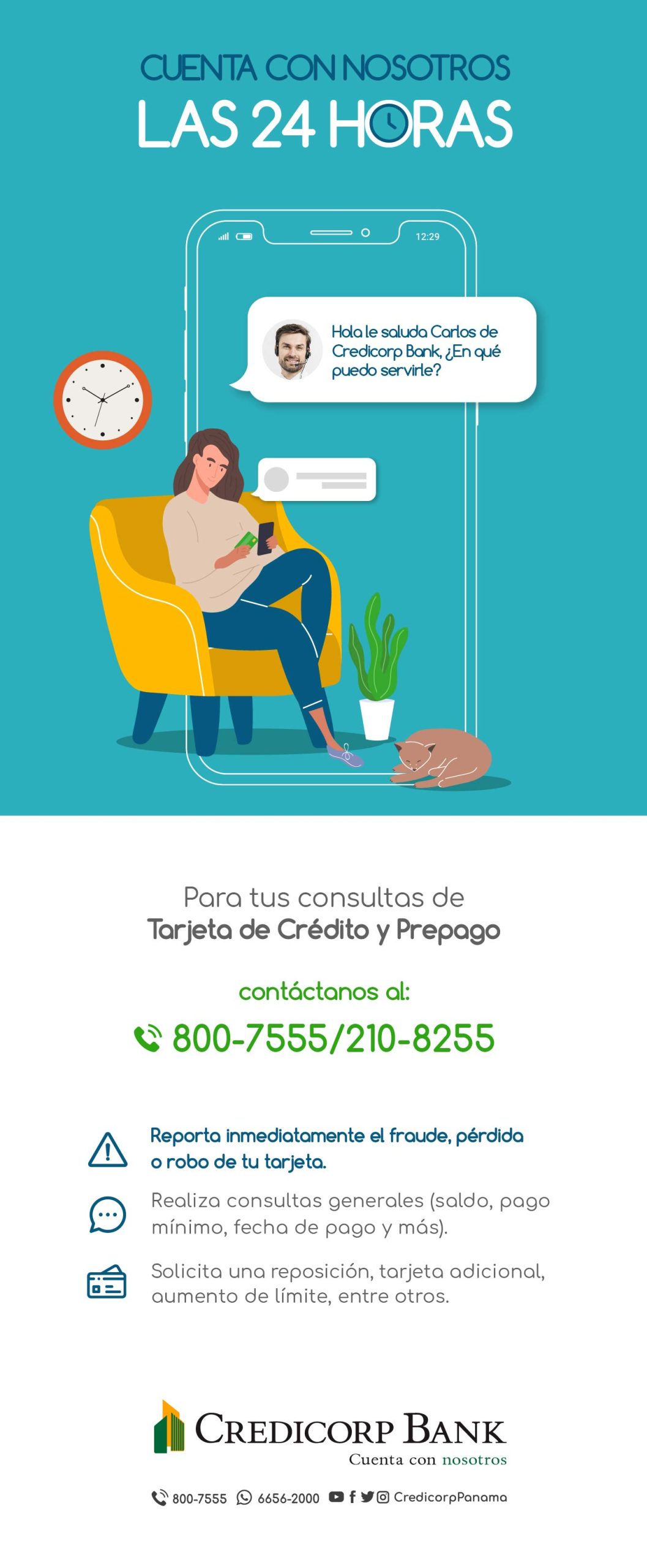 Cuenta Con Nosotros Las 24 Horas Credicorp Bank Cuenta Con Nosotros Las 24 Horas Credicorp Bank